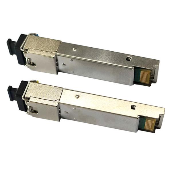 Fiber Type SMF 2.5G BIDI 80km 1490nm/1550nm SC Connector DDM WDM Simplex Optical Module Transceiver SFP Module Time 3 years