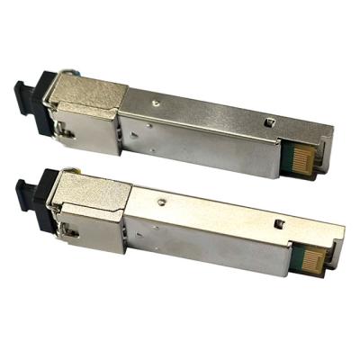 China SDK Network 155M BIDI 40km 1310nm/1550nm SC Connector DDM WDM Simplex Optical Module Transceiver SFP Module for sale