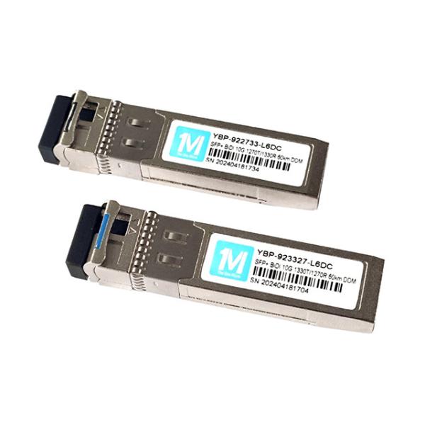 Quality 1.25G Data Rate Fiber Optic Transceivers SFP 155M BIDI 60km 1310nm/1550nmn LC Connector DDM WDM Simplex Optical Module for sale