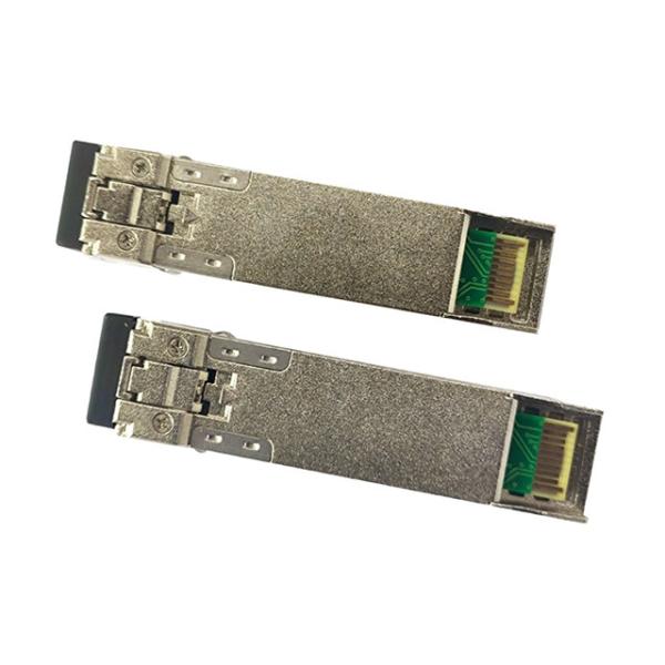 Quality 10G SFP BIDI LC Interface DDMI Optical Transceiver 10km 1270nm/1330nm WDM LC for sale