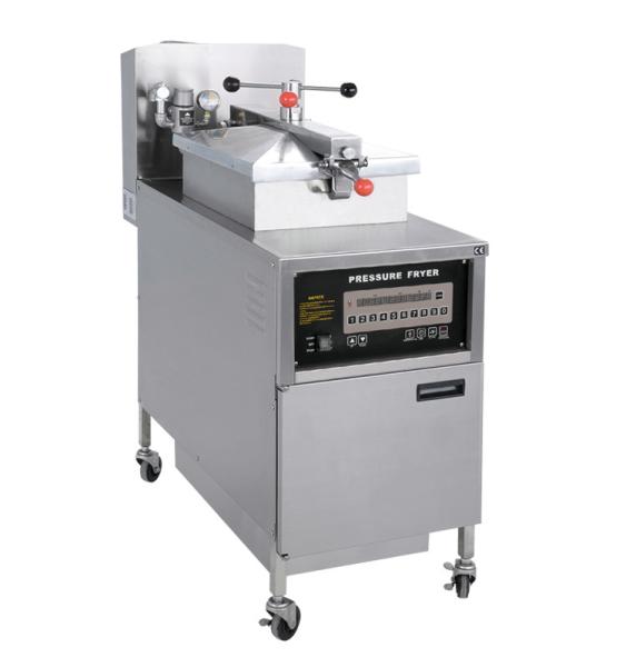 Quality Digital Compute Panel Gas Heating 4HD Broast Frying Machine Chicken Pressure Fryer for sale