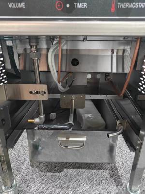 China Mechanical Panel 304 SUS Gas Heating Chicken Pressure Fryer Without Oil Filtration for sale