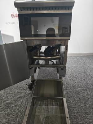 Cina 14.3kw 380V touchscreen smart panel con sistema di filtro dell' olio friggitrice elettrica aperta in vendita