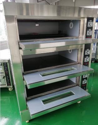 China High Quality CE ISO Electric Gas Deck Bakery Pizza Bread Deck Oven for sale