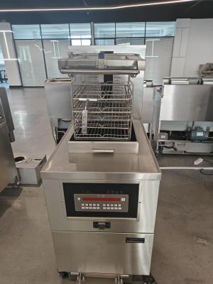 China 304SUS 17KW 380V Digital Computer Panel Batch Fryer Industrial 8HD Electric Open Deep Fryer for sale
