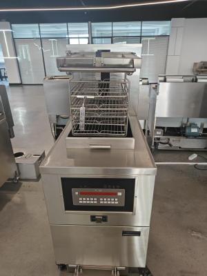 China OFG-5910 8HD Gas Digital Computer Panel 55L 5 Fry Tray Big Productivity Open Deep Fryer for sale