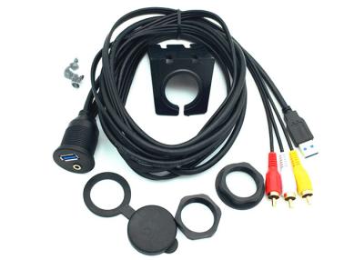 China Custom Length Car Audio Cable High Speed Data Transfer With Fast Charging for sale