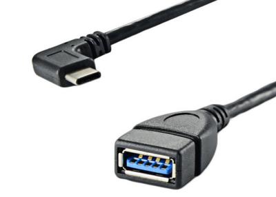 China 25 CM Non - Toxic USB OTG Cable / Type C OTG Cable For Mac Google Chromebook for sale