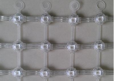 Cina Grande setaccio a maglie di pubblicità del LED/schermo trasparente P30mm della tenda LED in vendita