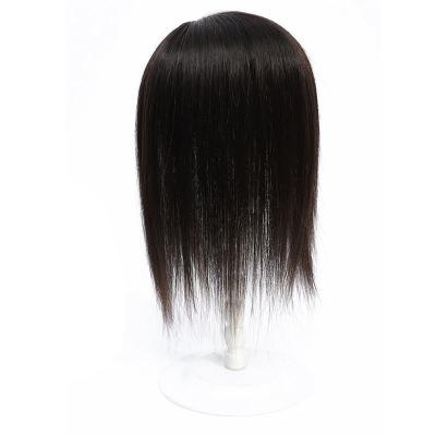 China Good Women's Real Hair Toupee with Full Hand Made Technique and Thin Skin Silk Openings for sale