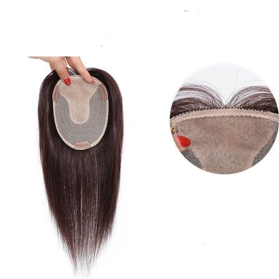 Cina Etero 140% Densità di toupee 100% Capelli umani Capelli lunghi Per donne con stile in vendita