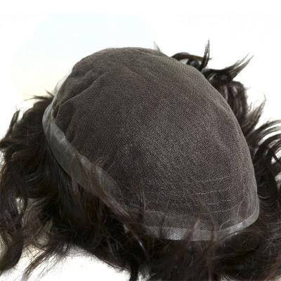 Cina Capelli morbidi e luccicanti senza perdita di peso 0.2kg personalizzati in pizzo svizzero completo Capelli umani di Newtimes Hair in vendita