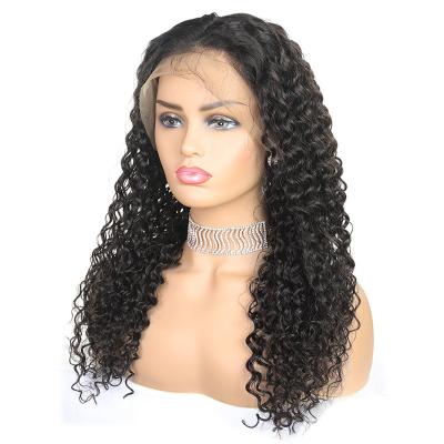 China Lace Front Wigs Human Hair Kinky Curly Natural Black Lace Frontal 13*4/4*4/T-lace for sale