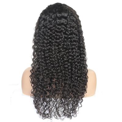 China Lace Front Wigs Human Hair Kinky Curly Natural Black Lace Frontal 13*4/4*4/T-lace for sale