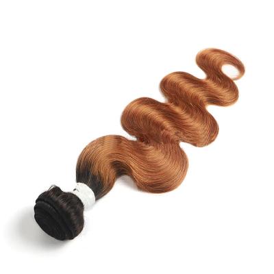 Cina Remy Hair Body Wave Style Brazilian Ombre Hair Extension 20 Bundles 1kg Free Ship in vendita