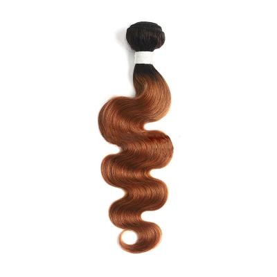 Cina Remy Hair Body Wave Style Brazilian Ombre Hair Extension 20 Bundles 1kg Free Ship in vendita