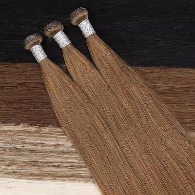 Cina 100% Remy Capelli Vergini Genius Weft capelli umani grezzi Bundle Diversi Stili Capelli Vergini di qualità in vendita