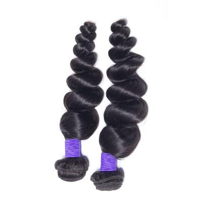 Cina 12A Grade Loose Wave Brazilian Virgin Human Hair Extension senza trattamento chimico in vendita