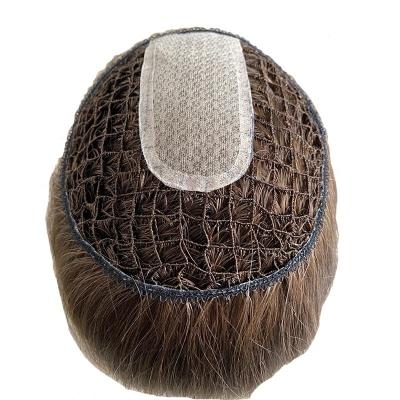 中国 女性のためのヨーロッパ製 ヘアパーツ 統合 自然黒/深茶色/モッカ茶色髪 販売のため