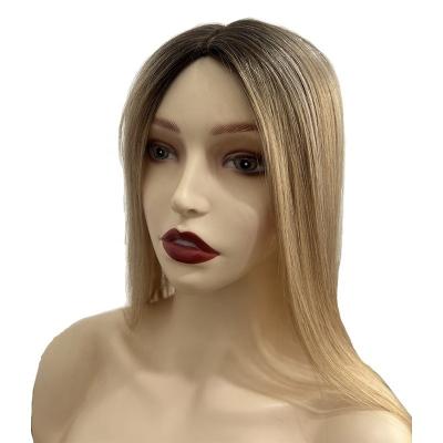 中国 女性のためのヨーロッパ製 ヘアパーツ 統合 自然黒/深茶色/モッカ茶色髪 販売のため