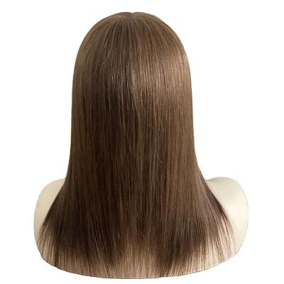 中国 女性のためのヨーロッパ製 ヘアパーツ 統合 自然黒/深茶色/モッカ茶色髪 販売のため