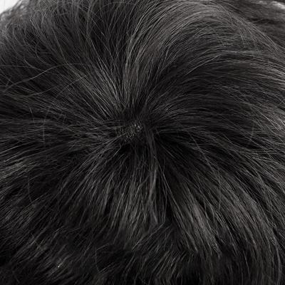 Cina 100% capelli umani, testa piena, Vietnam nero, taglio molto corto, parrucche indiane per uomini asiatici. in vendita