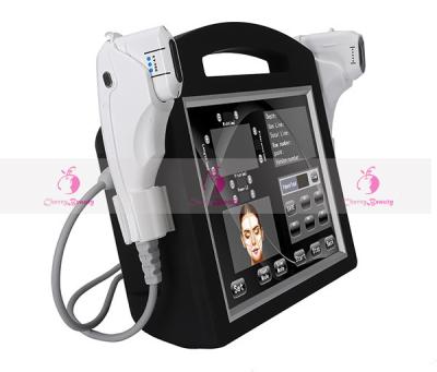 China 2 in 1 hifu machine with 1 line hifu handle and 12 line hifu handle for sale