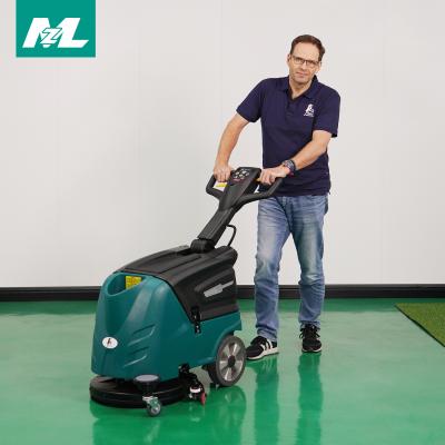 China OEM Industrial Walk Behind Floor Scrubber Hand Push 30L 24V for sale
