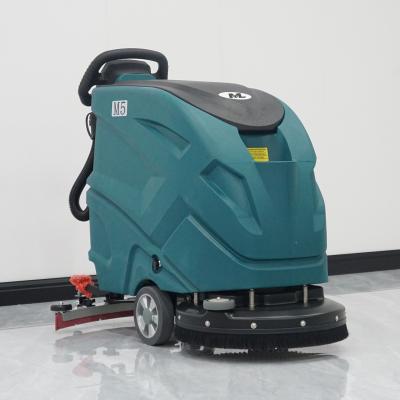 China 800mm Squeegee Compact Walk Behind Floor Scrubber Stripping Machine For Marble Washing for sale
