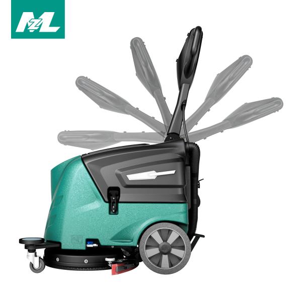 Quality User Friendly Compact Walk Behind Auto Scrubber Dryer Machine 116kg for sale