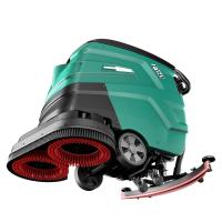 China Commercial Advanced Walk Behind Floor Scrubber Automatic 220V for sale