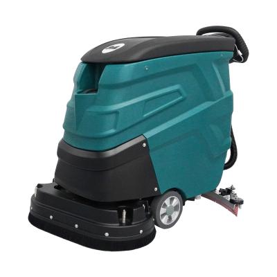 China Industrial Walk Behind Floor Scrubber with Long‑Life Battery 5h ECO Mode for sale