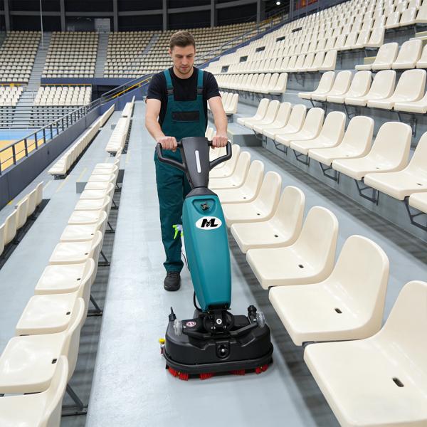 Quality Supermarker Gym Protable Mini Floor Scrubber Machine Battery for sale
