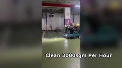 F90B Ride On Floor Scrubber High Efficiency Cleaning