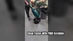 F90A Ride On Floor Scrubber High Efficiency Cleaning