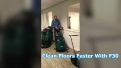 F30 Small Intelligent Floor Scrubber Machine Review