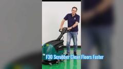 F30 Intelligent Floor Scrubber Best Commercial Cleaner