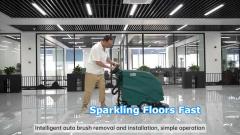 M5 Walk Behind Floor Scrubber