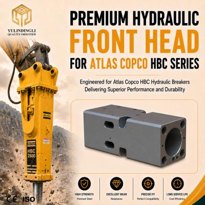China Atlas Copco Hydraulic Backhoe Breaker Parts Spare Wear Housing OEM for sale