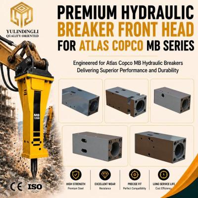 China Heavy Duty Hydraulic Breaker Head Front Head Atlas Copco MB Series Excavator for sale