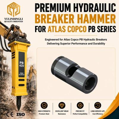 China Rock Hydraulic Breaker Bushing Guide Spare Parts For Atlas Copco Excavator ODM for sale