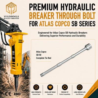 China Atlas Copco Breaker Through Bolt Demolition Hydraulic Hammer Components Tie Rod Fastener for sale