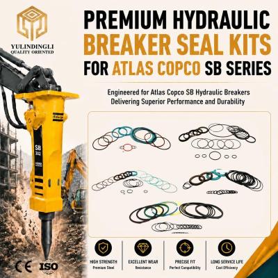 China OEM Atlas Copco Hydraulic Breaker Seal Kits Repair Parts For Backhoe for sale