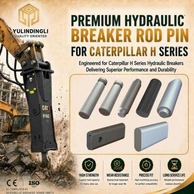 China 42CrMo CAT Rock Breaker Tools Retainer Hydraulic Hammer Accessories Rod Pin for sale