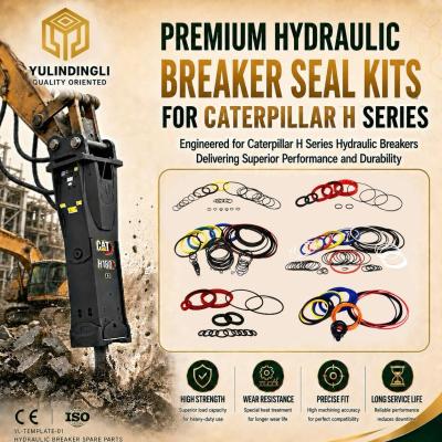 China FKM PU Rubber Hydraulic Breaker Seal Kits For CAT H Hammer for sale