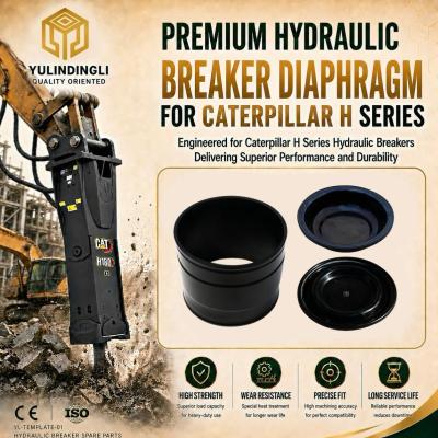 China HNBR Rubber CAT H Breaker Diaphragm Accumulator Nitrogen Seal Parts For Excavator Backhoe for sale