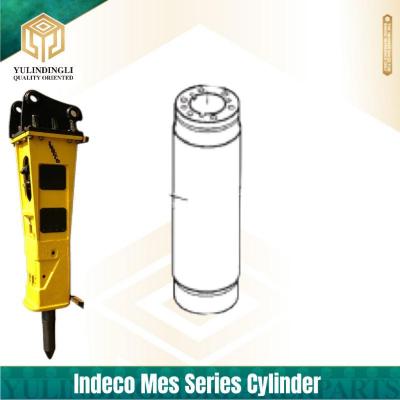 China Indeco Hydraulic Hammer Spare Parts Cylinder For Piston Bore Anti Deformation for sale