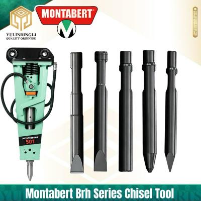 China Replacement MONTABERT Breaker Parts Hammer Chisel Tool For Concrete Demolition for sale