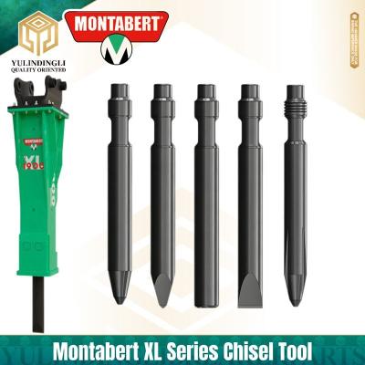 China Extended MONTABERT XL Series Breaker Parts Pneumatic Hammer Chisel For Deep Excavation for sale