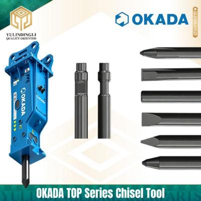 China OKADA Hydraulic Excavator Hammer Chisel 20CrMo TOP Series for sale